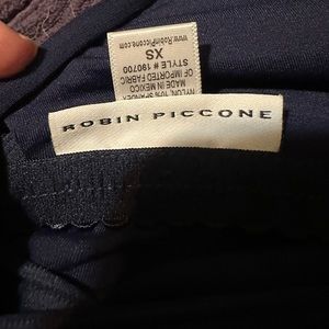 Robin Piccone | Swim | Robin Piccone Swim Suit Top Navy Blue | Poshmark